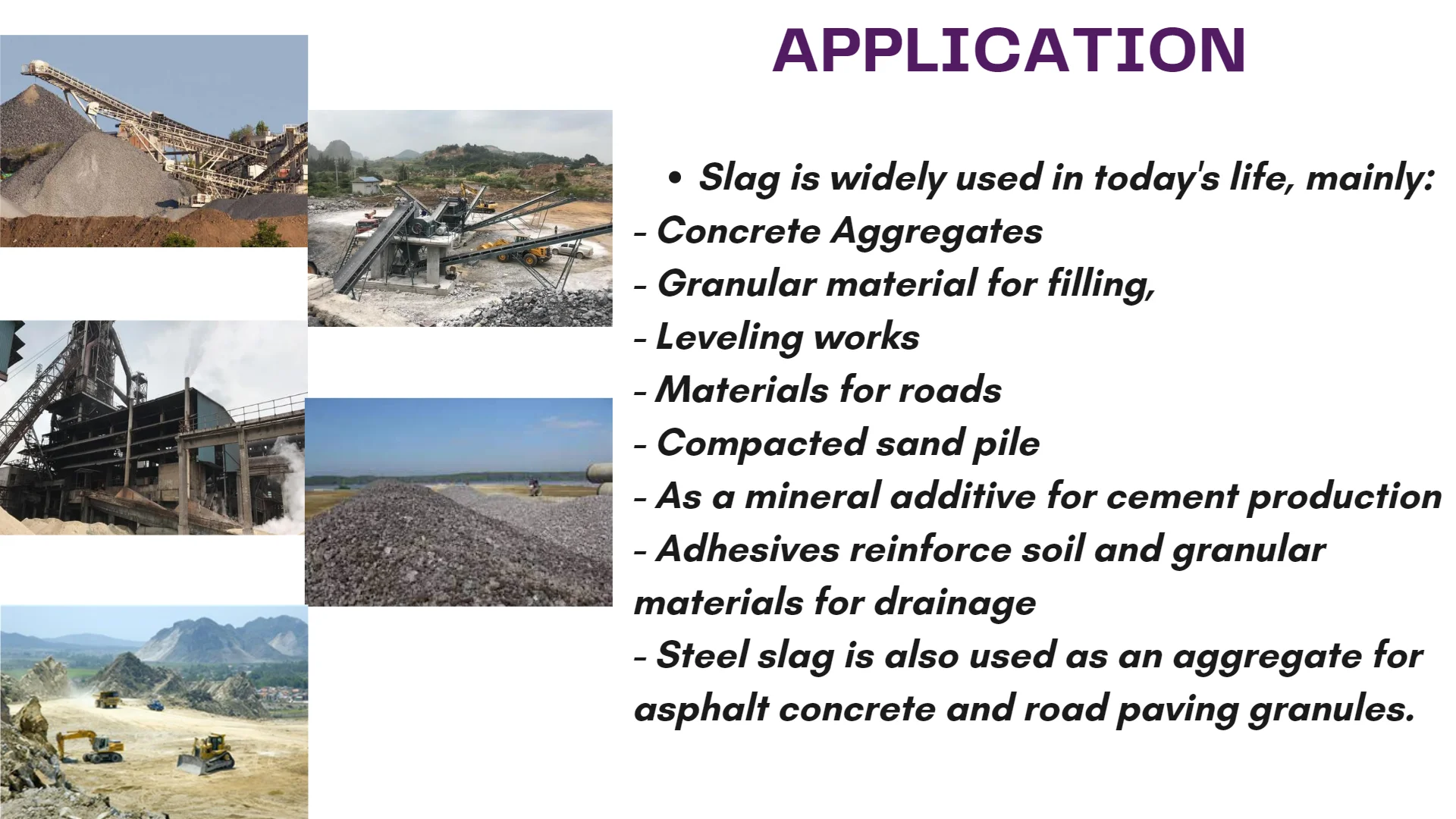 Hot Sale Construction Material Ground Granulated Blast Furnace Slag At ...