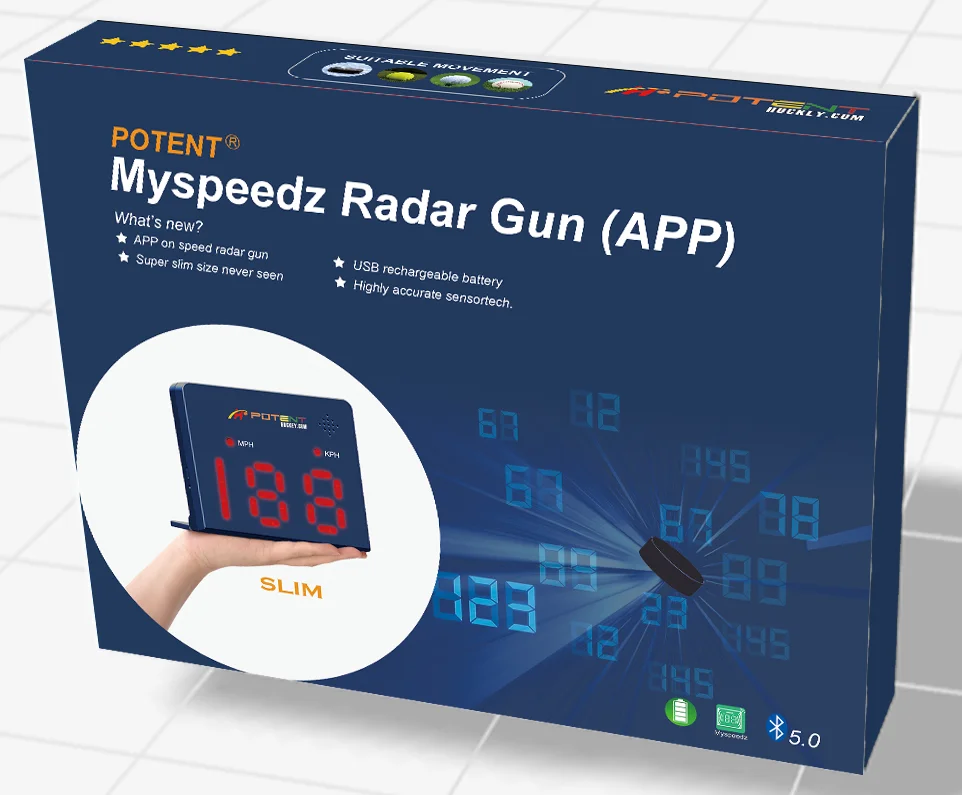 Potent Speed Radar Gun Measure The Shots' Speed Instantly And ...