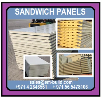 Insulated Sandwich Panels / Roof And Wall Sandwich Panels - Buy ...