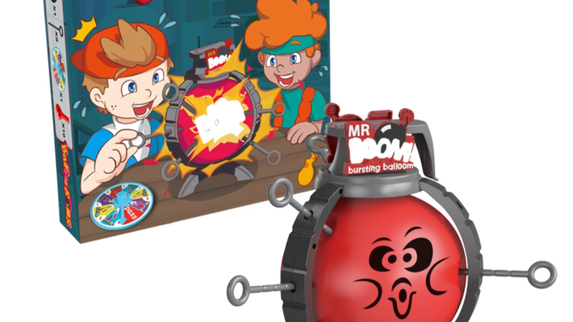 Blast Box Toy Board Table Bursting Balloon Game For Kids Children Boy ...