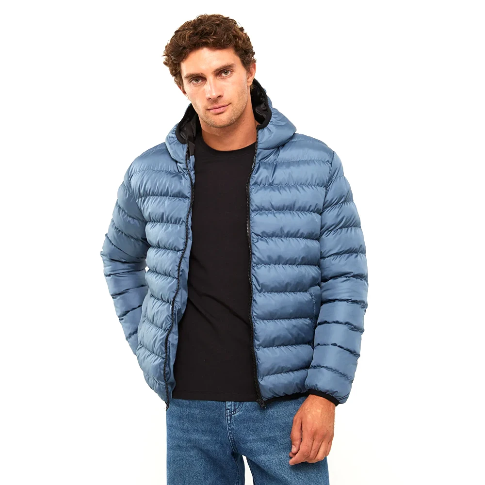 Oom Logo Custom Oversized Solid Color Winter Warm Bubble Thick Down ...