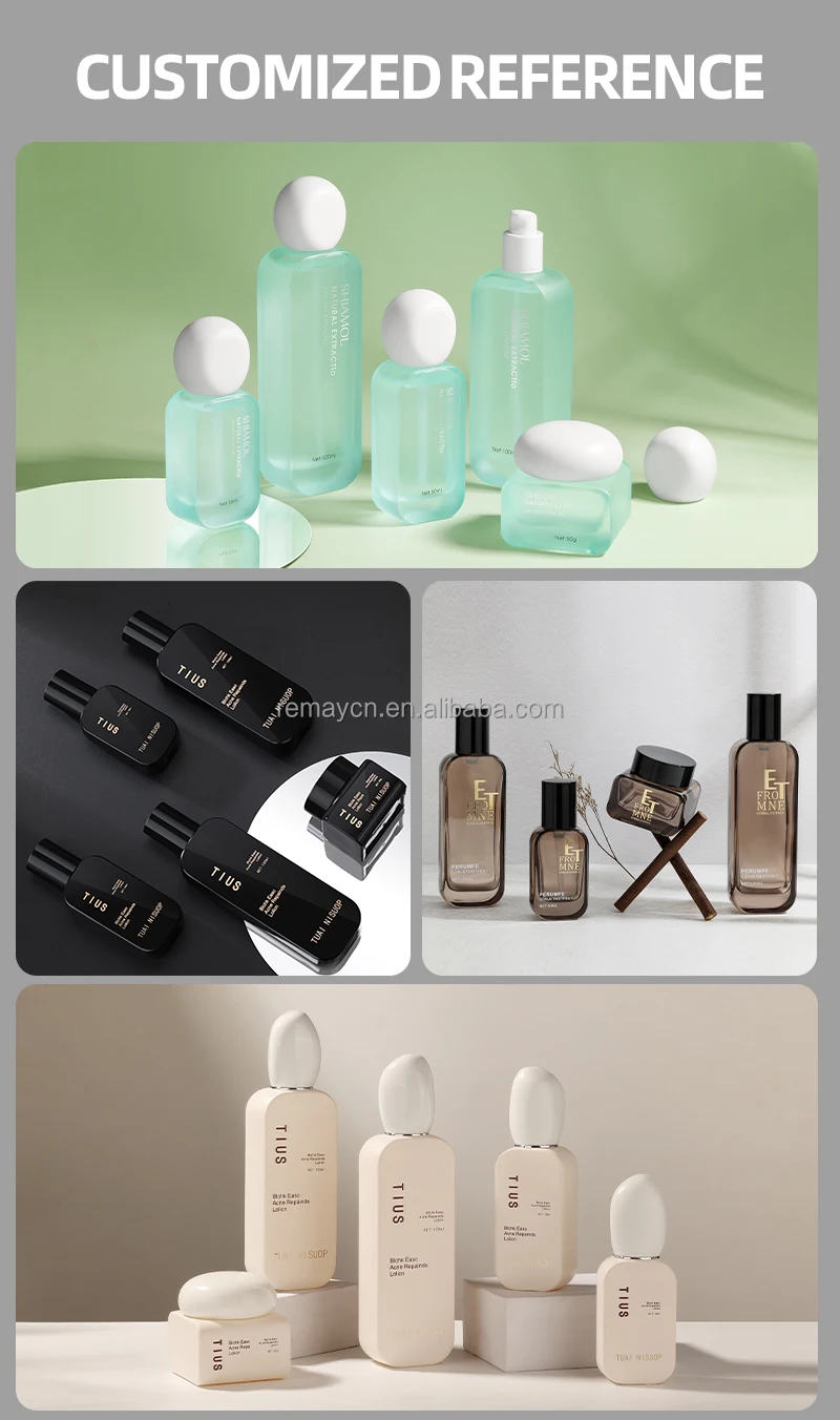 Shop Our in Stock Frosted Glass Cream Dispenser Containers