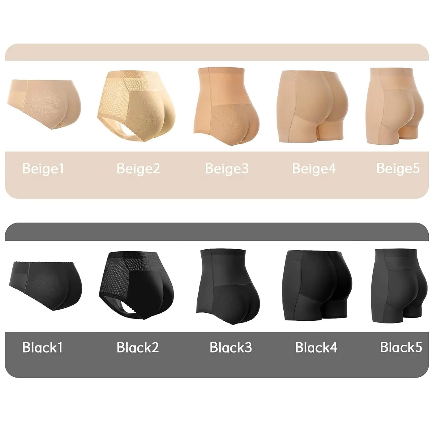 High Quality Breathable Butt Lifter Shapewear Panties For Womens