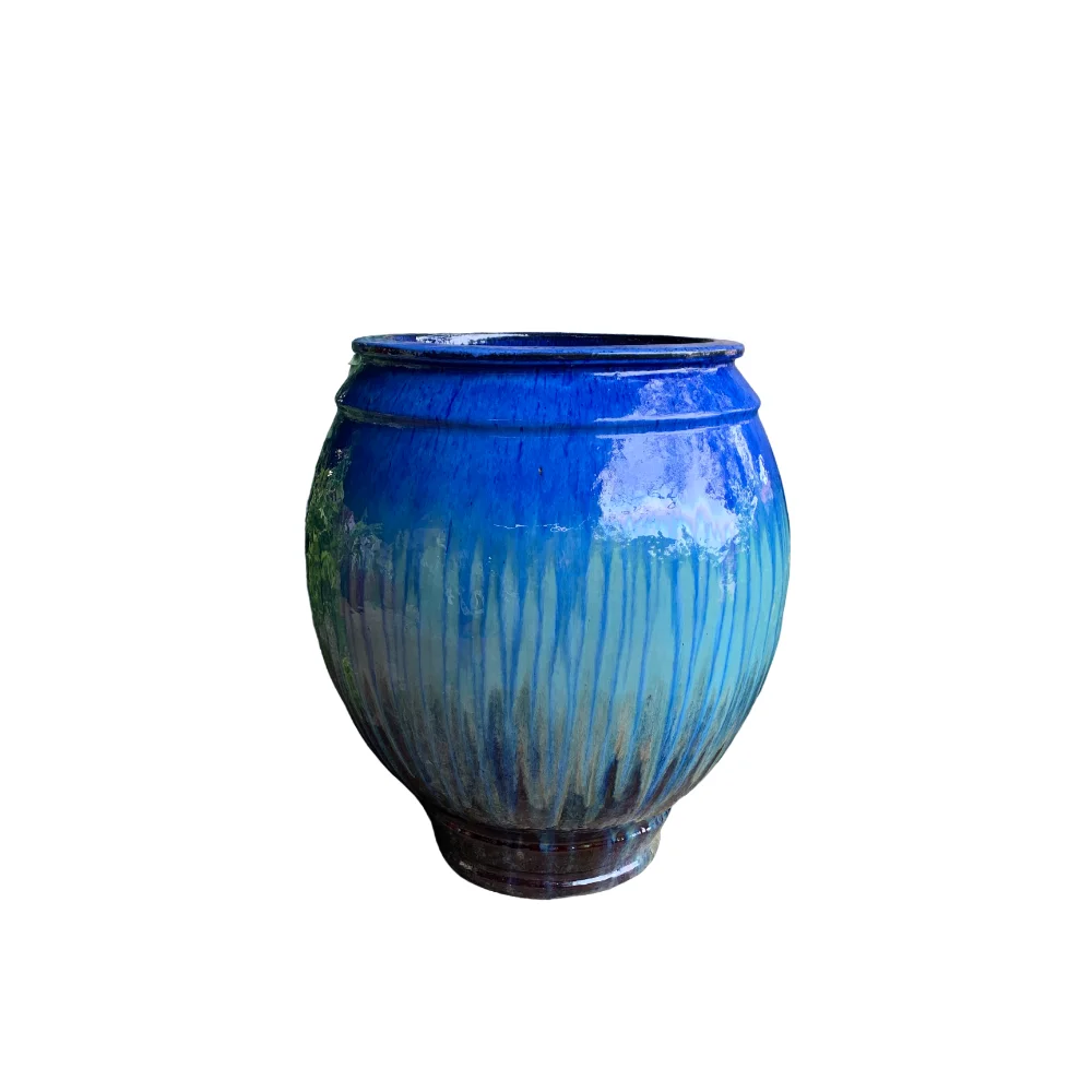 Go-10257 Vietnam Glazed Ceramic Pot Garden Outdoor Antique Flower ...
