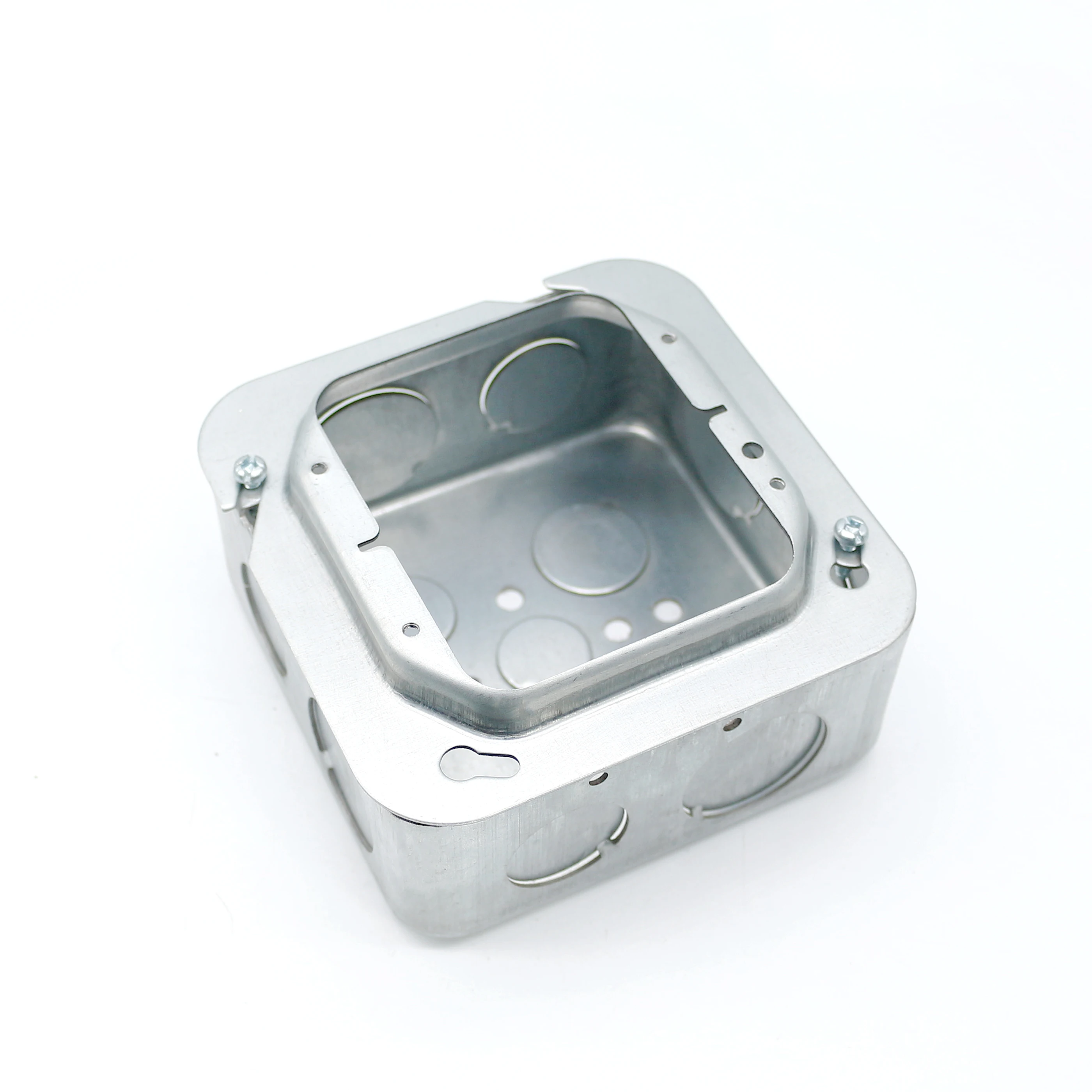 Two Gang Device Cover 4-11/16 Inch X 1/2 Inch Raised Pre-galvanized Steel. - Buy 2-gang 4-11/16 ...