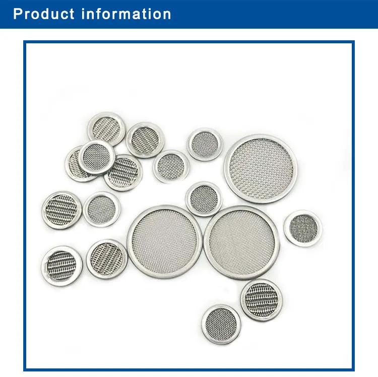 Wire Mesh Round Metal Mesh Screen Filter Disk Weave Stainless Steel ...