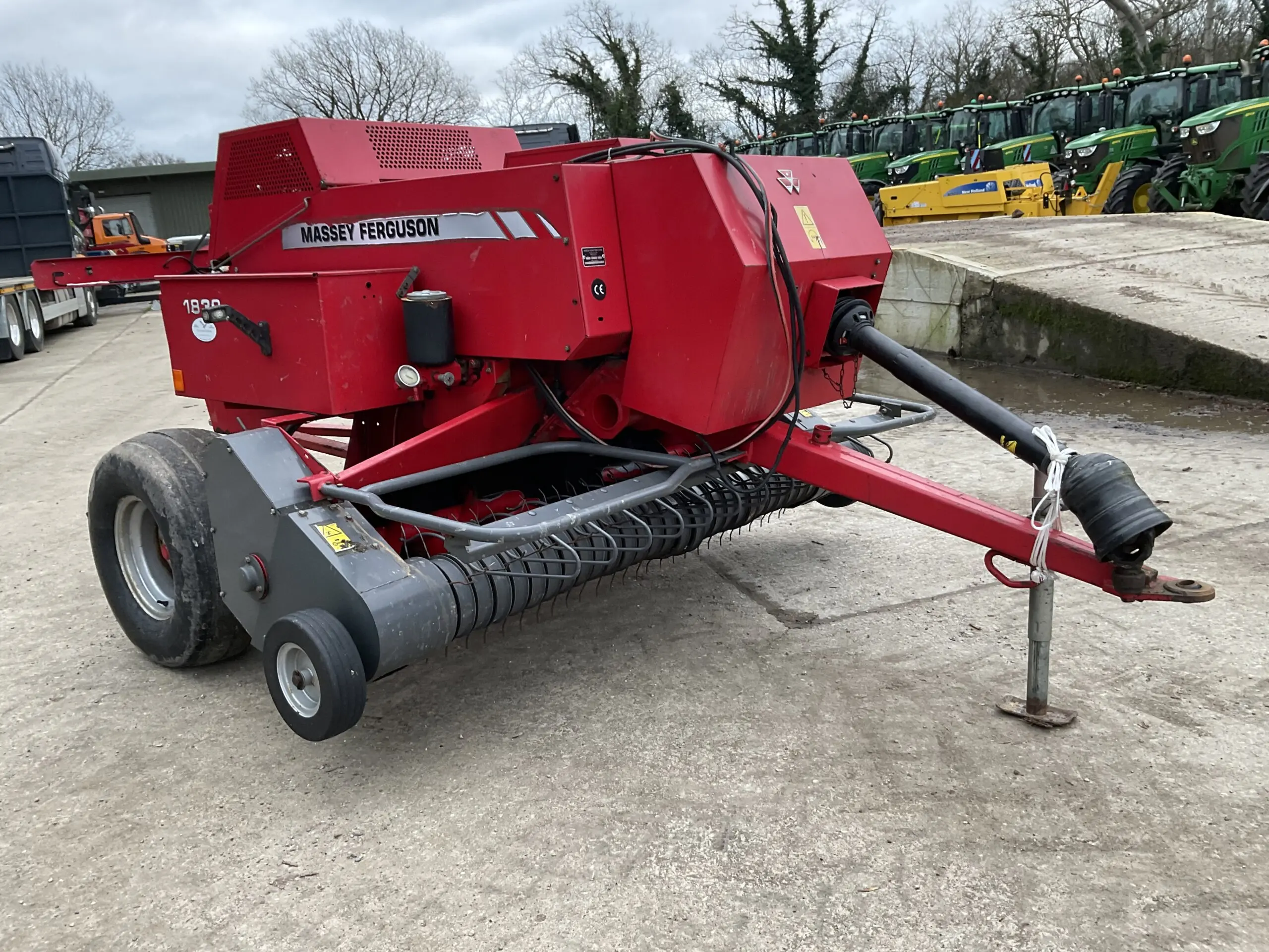 Used Baler Massey Ferguson 1839 Agricultural Machinery Used Farm Mini ...