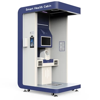 Healthcare Kiosk Clinic House Customized Outside Box For Health Check ...