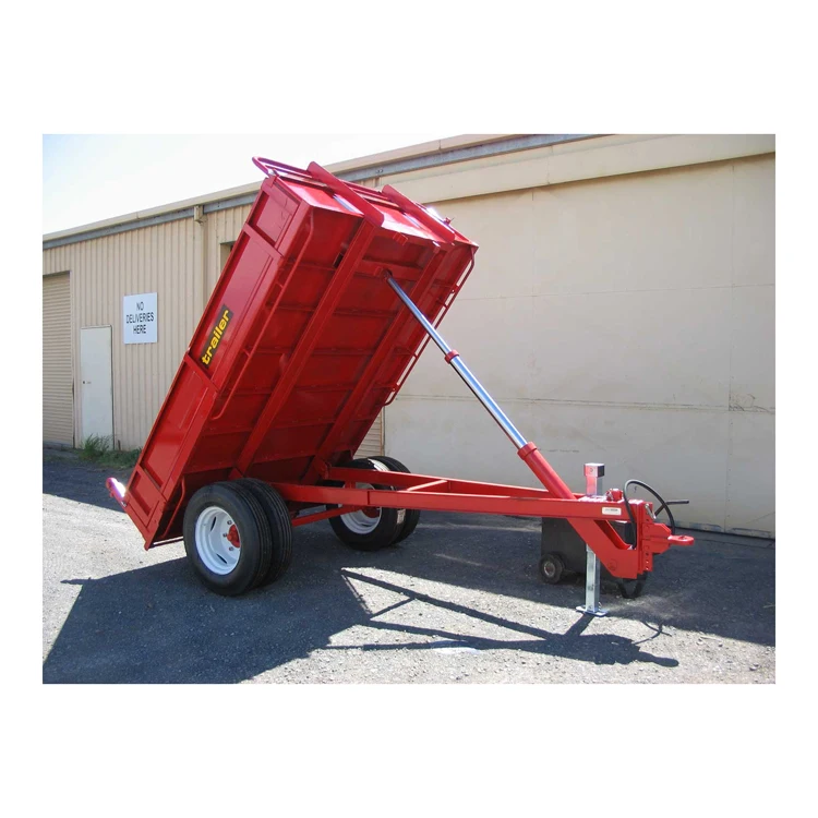 Best Supplier Of High Quality Tipper/dump Trailer With Draw Bar Farm ...