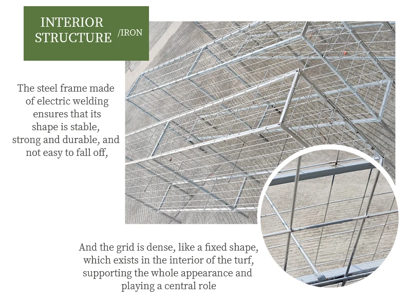 Plastic Green Grass Wall - High Simulation Artificial Hedge