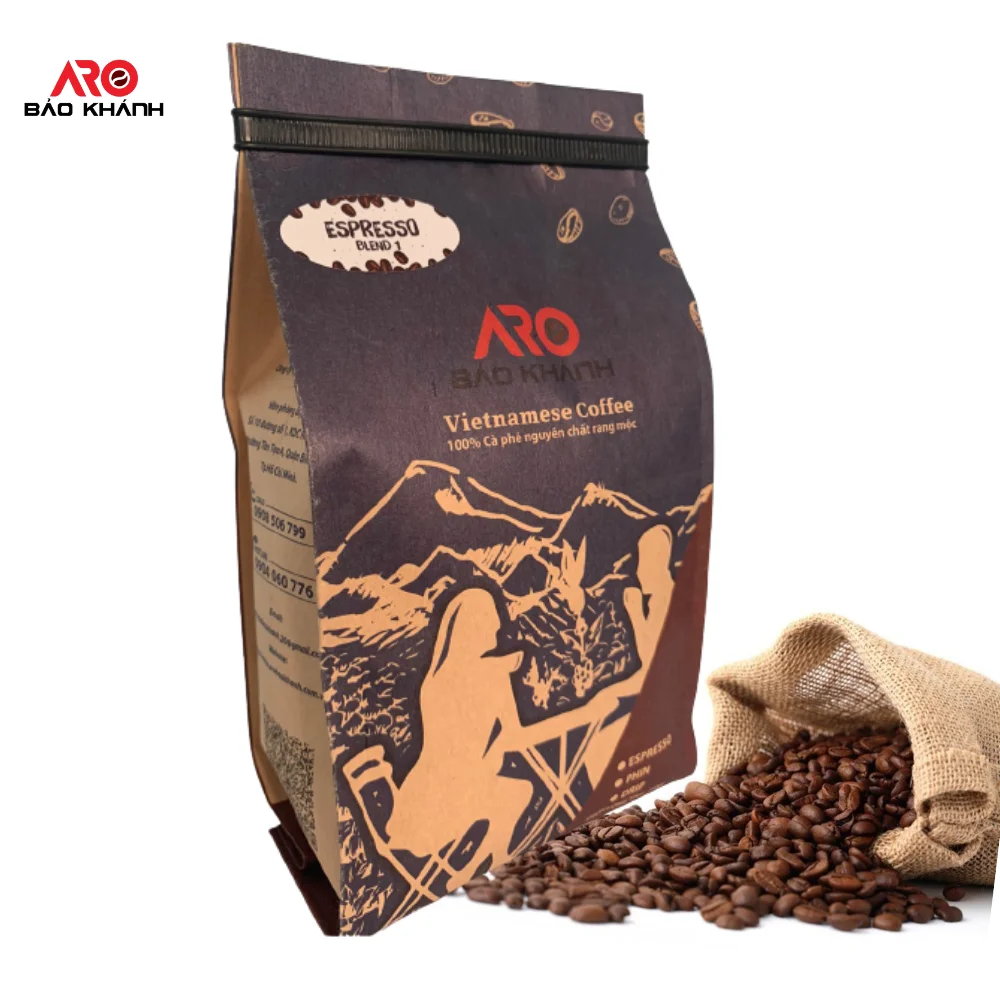 Vietnam Premium Roasted Coffee Bean Arabica Robusta Full City Roast 0. ...
