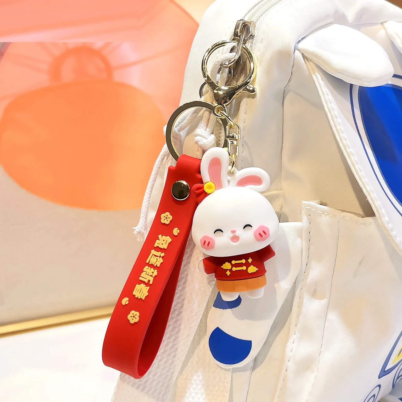 Custom 3d Animal Girl Cute Lovely Suger Milk Tea Chinese New Year Bunny ...