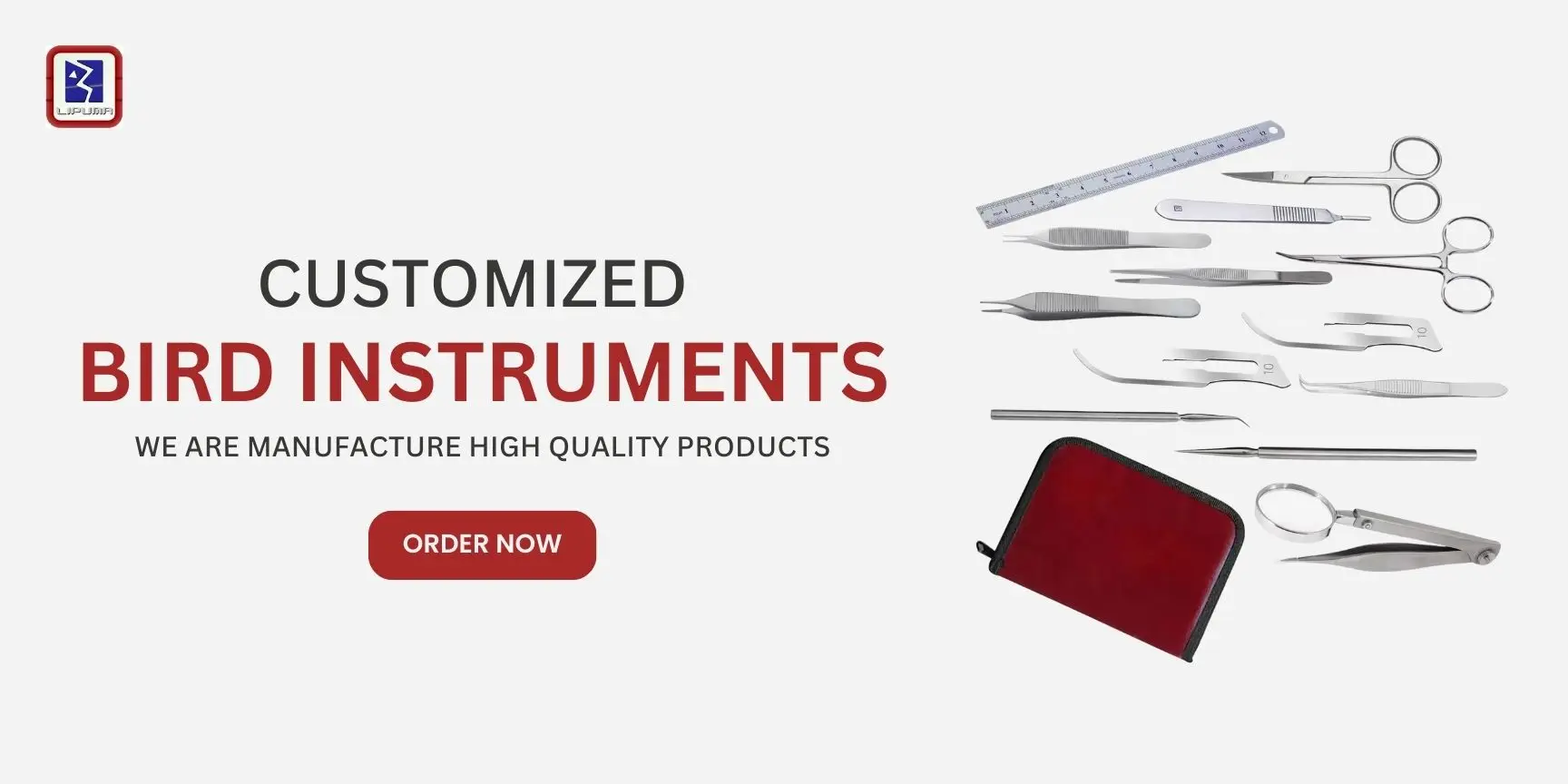 Veterinary Instrument Set Avian Dissection Kit Stainless Steel Tools ...
