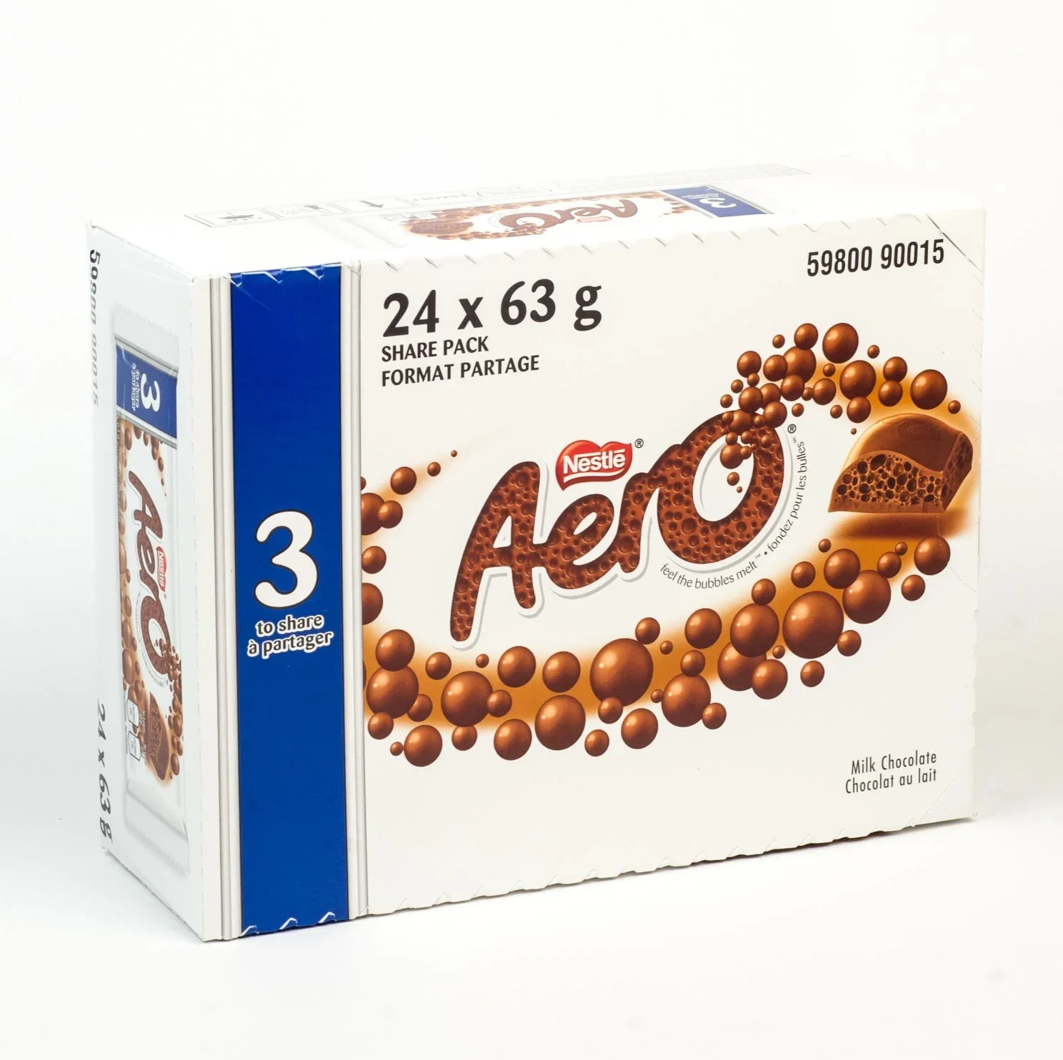 Nestle Aero Milk Chocolate Bar, 27g, Pack of 12| Alibaba.com