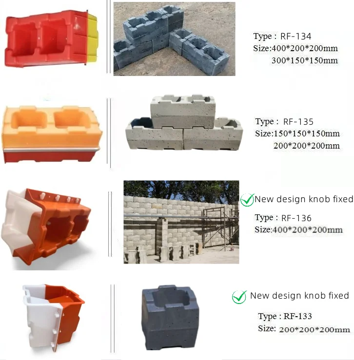 China Decorative Concrete Road Pavement Bricks Mould For Hollow Block ...