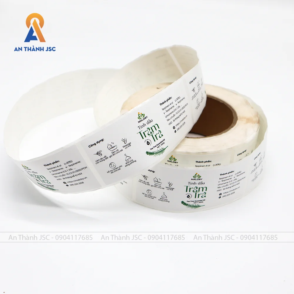 Packaging Label Pharma Stickers Tea Tree Essential Oil Odm/oem ...