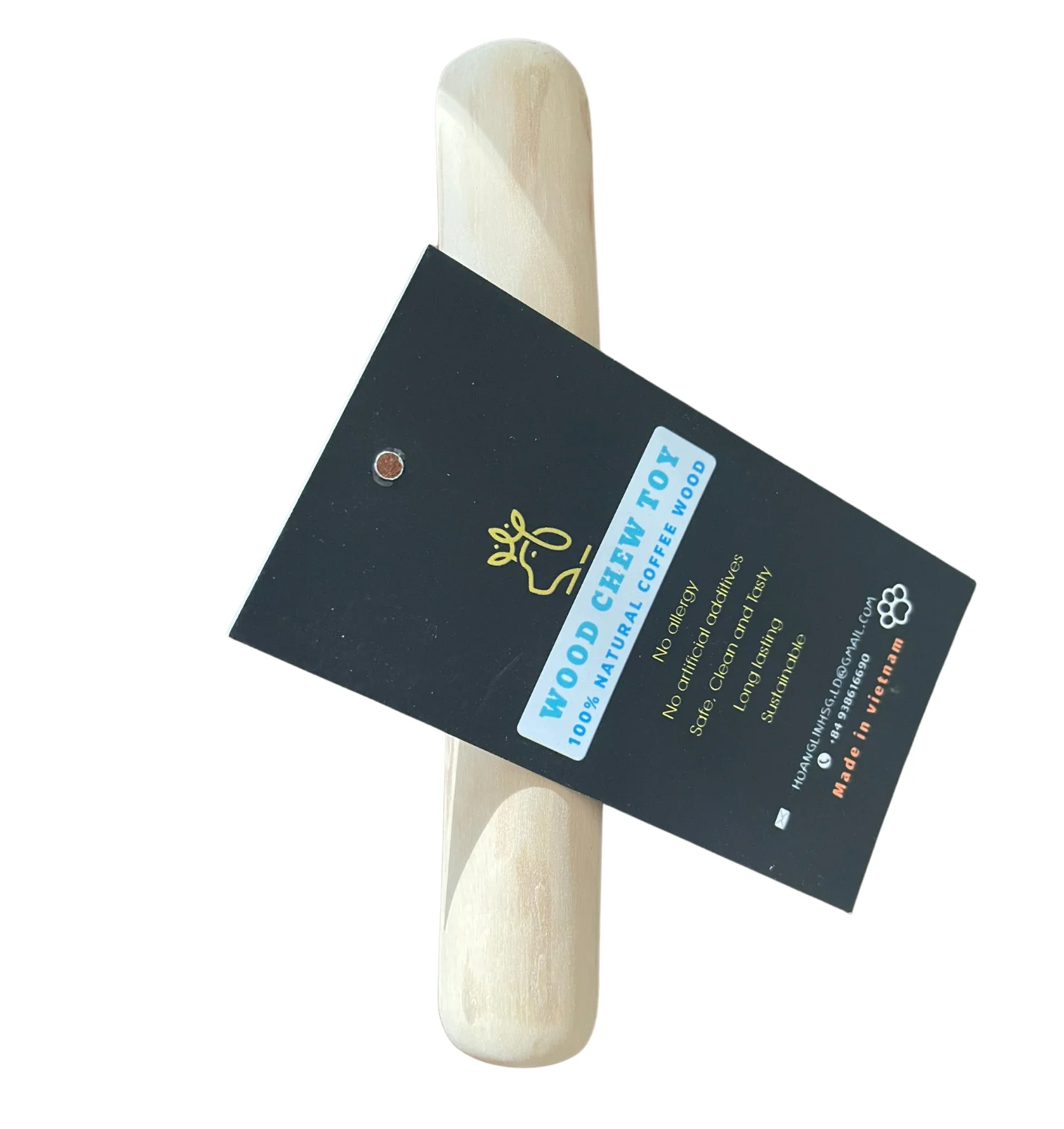 Coffee Tree Bone Chew Stick for Dogs - Natural & Durable