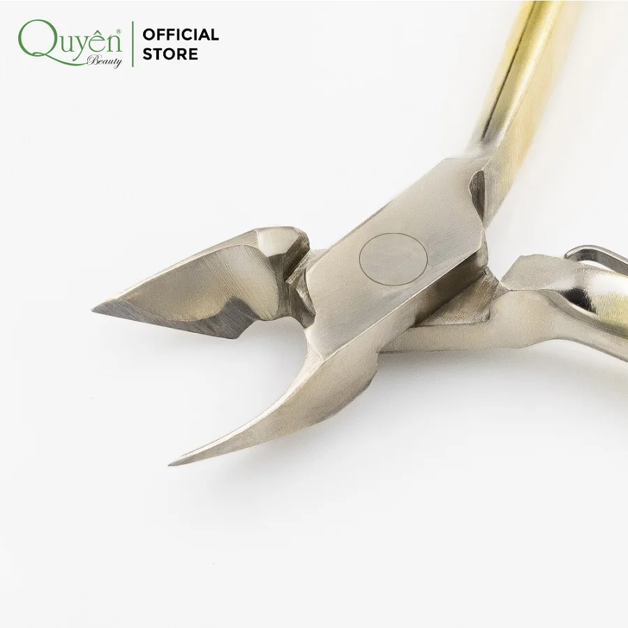 Fingernails Toenails Cutting Nail Nipper Special Steel Gold Plated ...