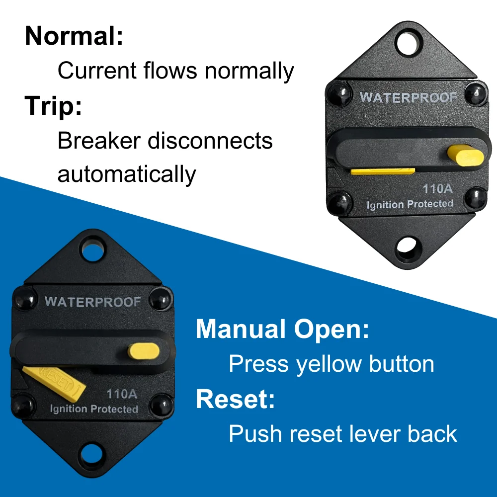 DC150A Waterproof Ignition Protected Marine Breaker for Boat| Alibaba.com