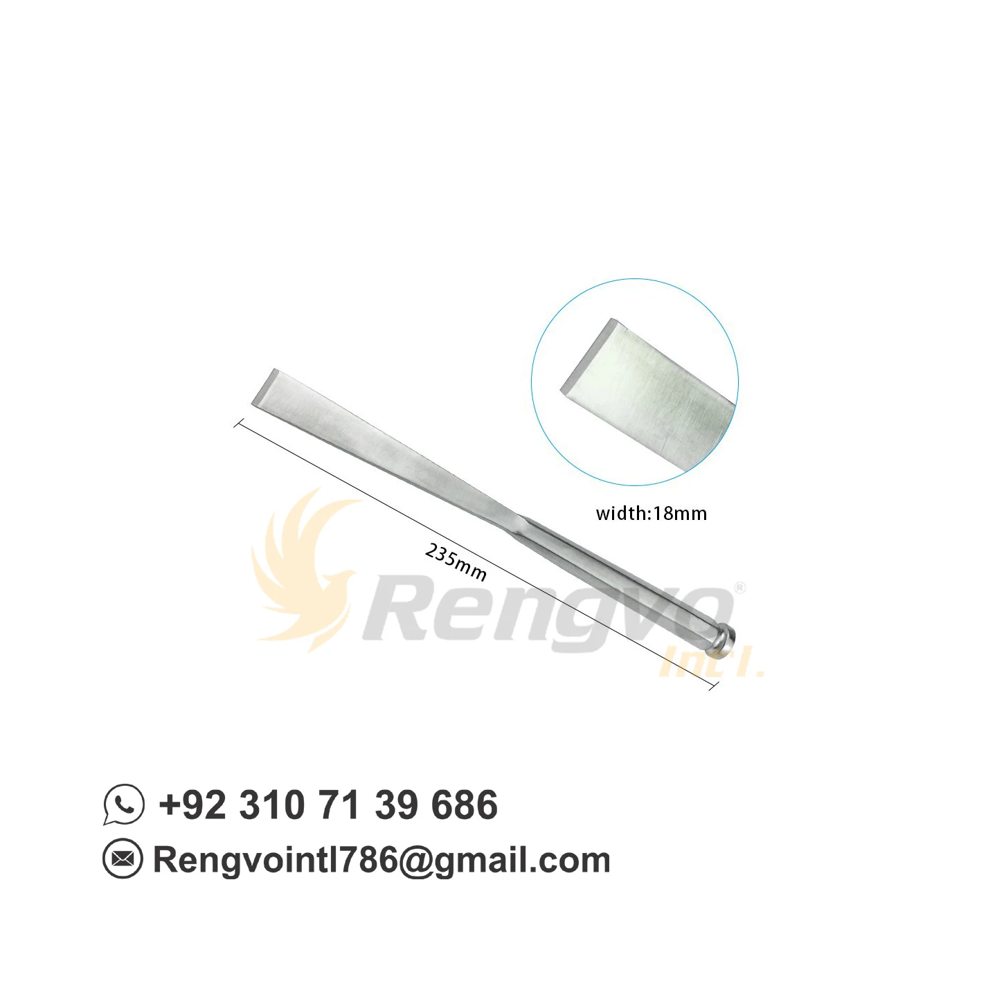 Bone Osteotomes 4mm-24mm Autoclavable Veterinary Orthopedic Pet ...