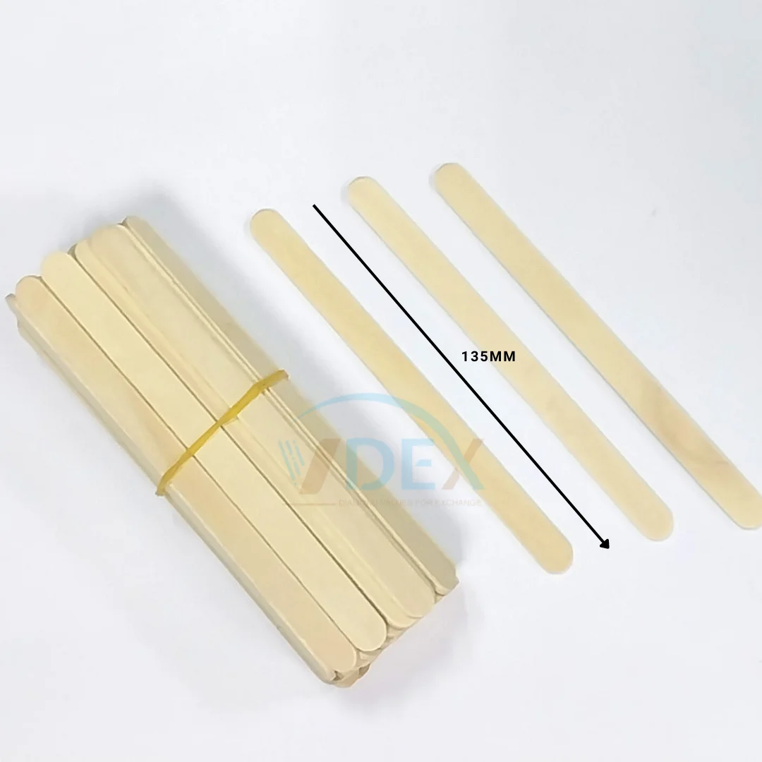 High Quality 114mm Disposable Magnolia Conifer Wood Ice Cream Tools ...