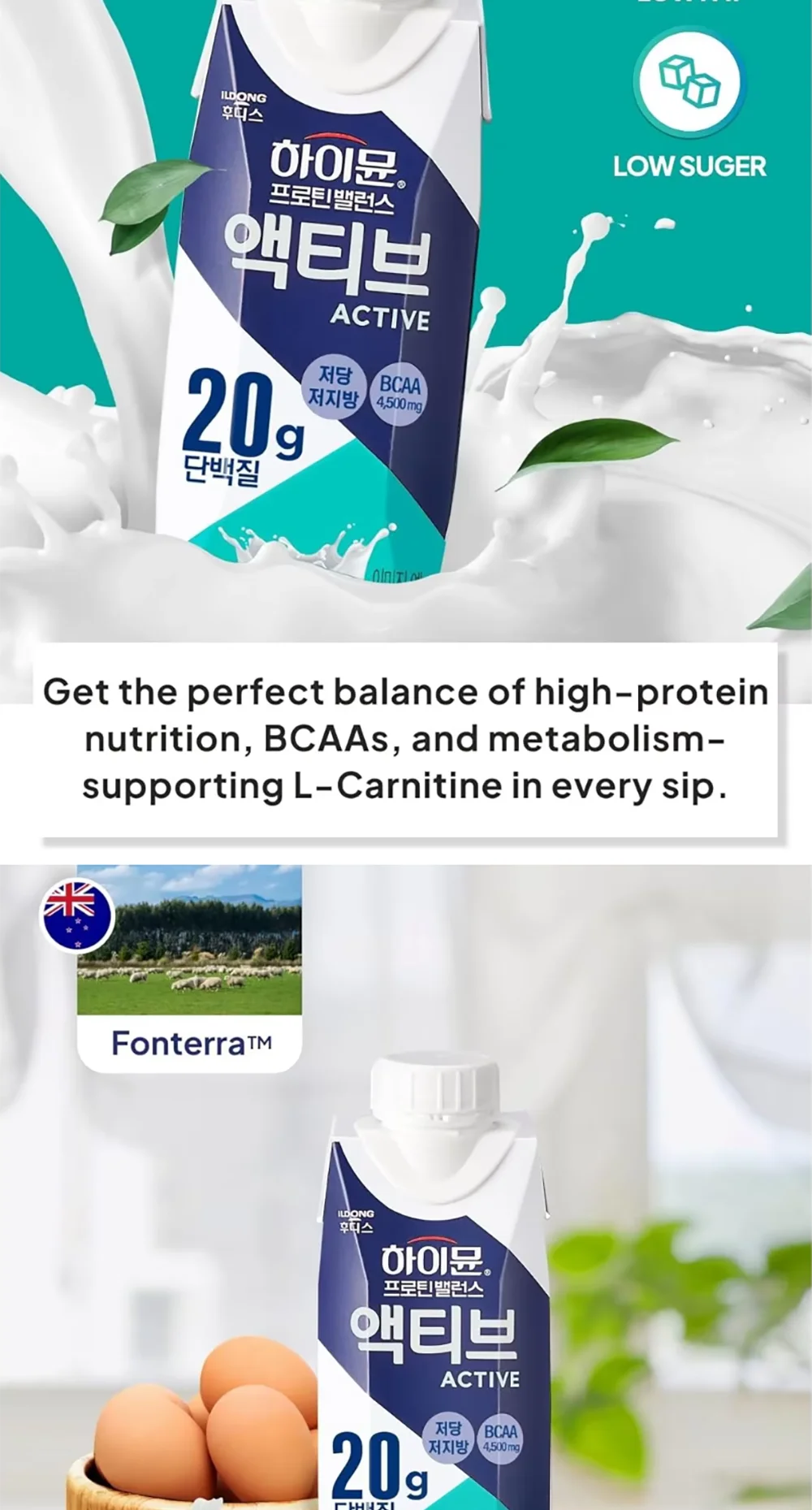 [ILDONG foodis] Protein Supplement Himmune Protein Balance Active ...