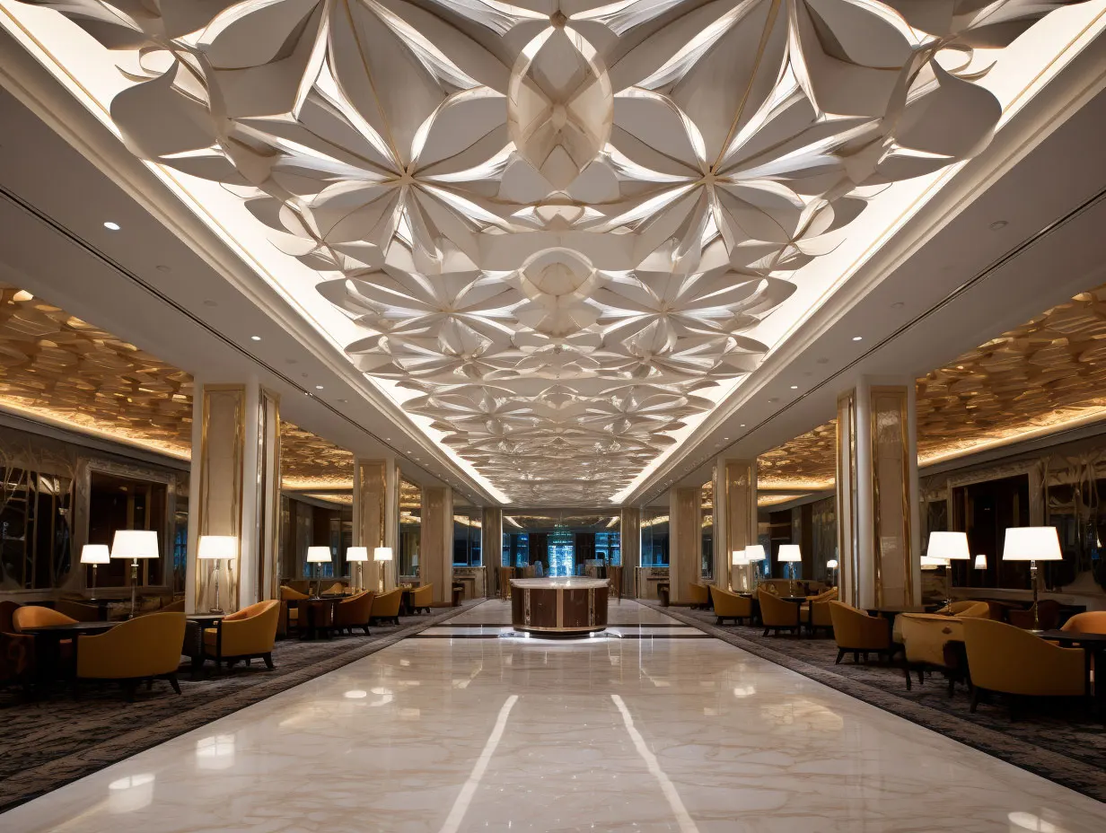 Customization Gypsum GRG Ceiling Decorative Materials Ceiling GRG ...