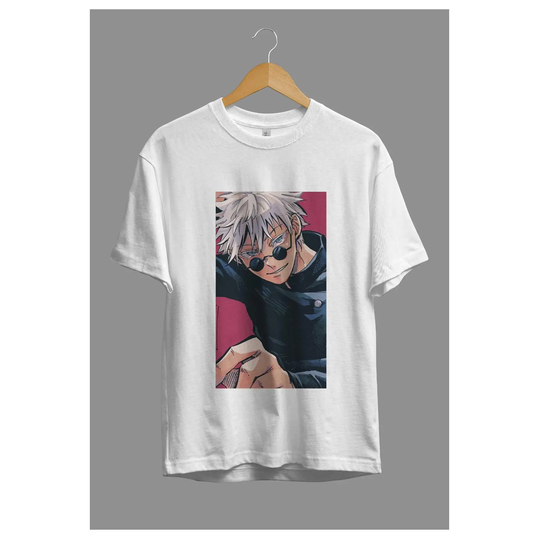 Oversize Jujutsu Kaisen Satoru Gojo (sensei) Anime Character Printed ...