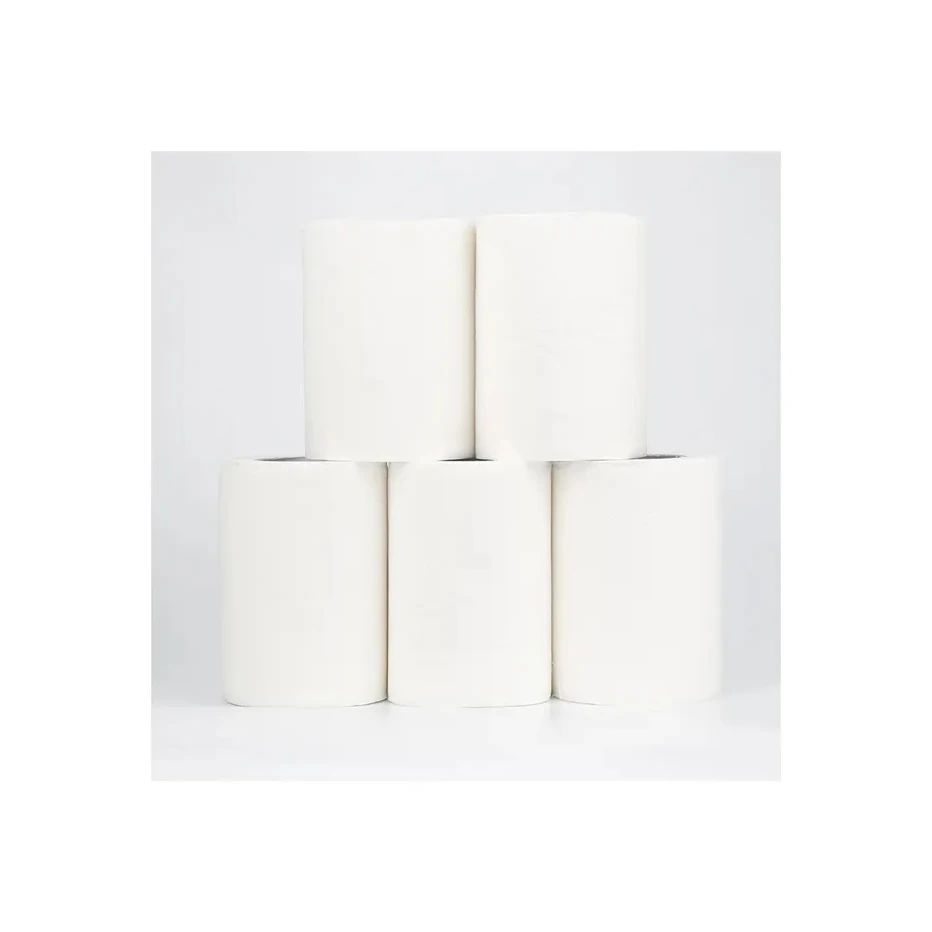 Toilet Paper Jumbo Roll Bathroom Recycled Pulp Big Tissue Paper High ...