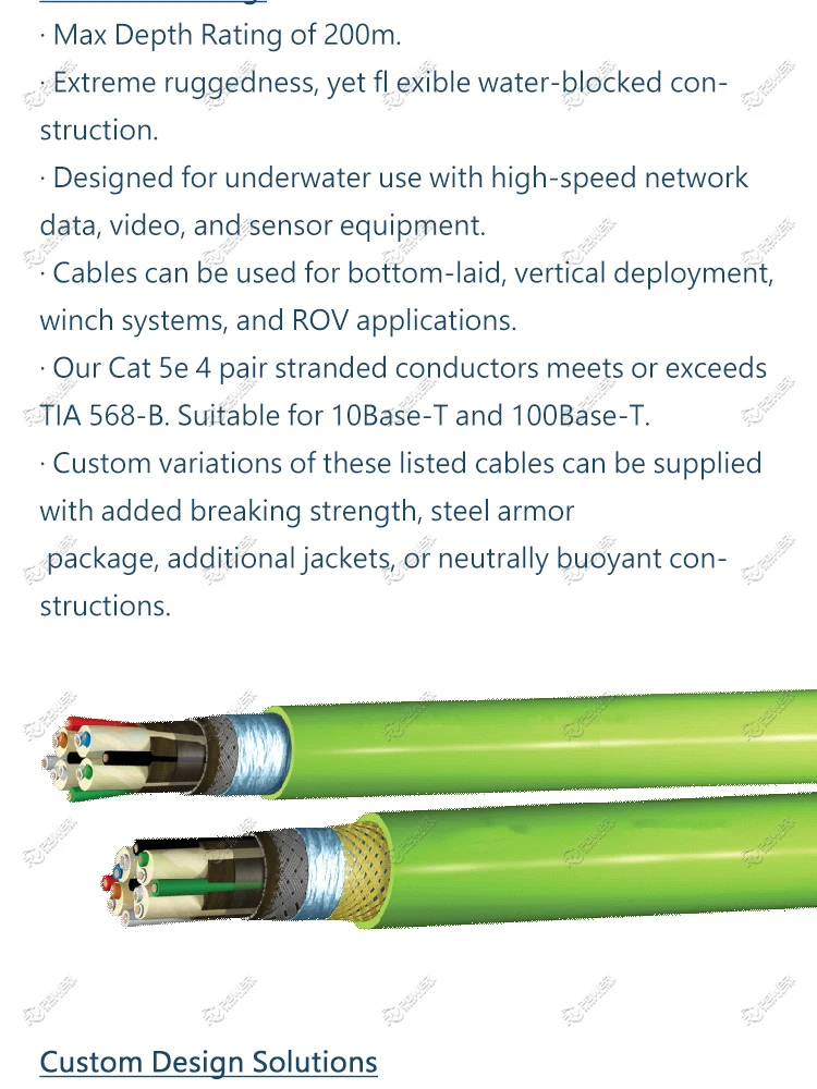 Underwater Communication Wires for RS485 - Submarine Cables for Fish ...
