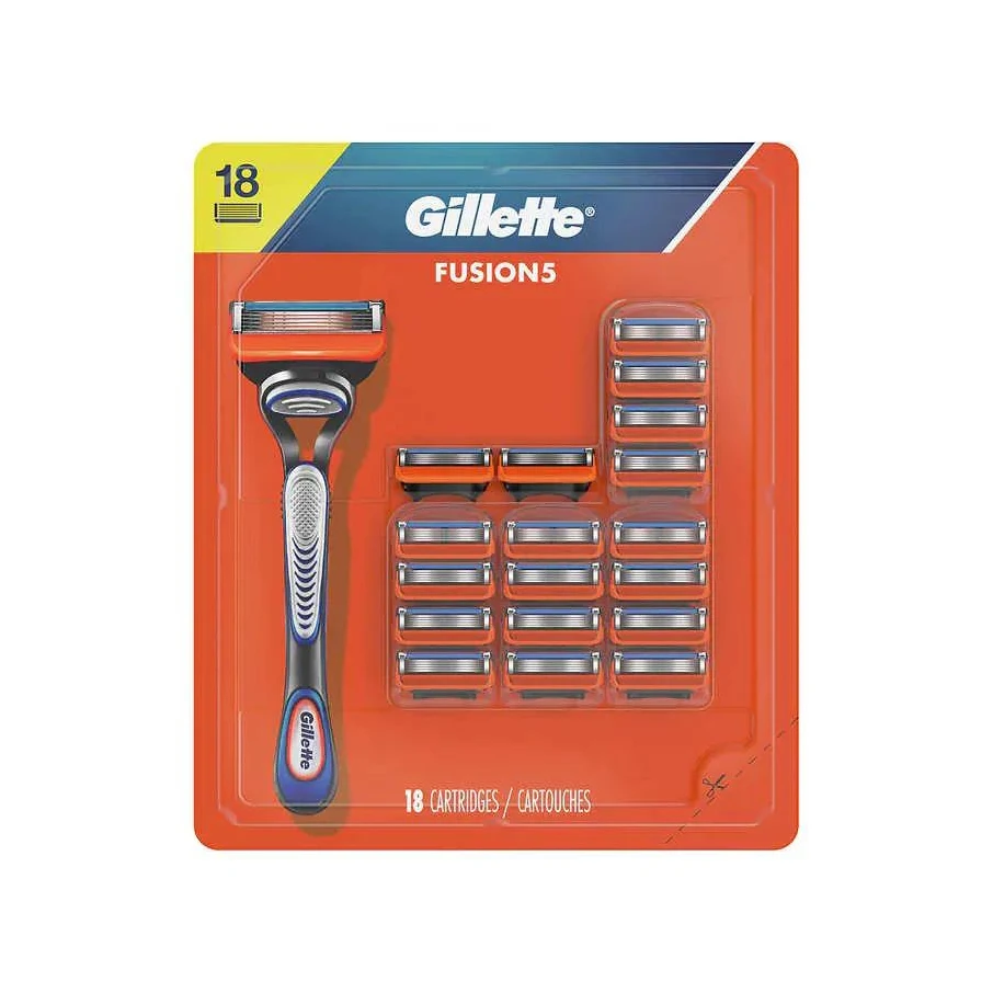 Gillette Fusion5 Razor Blades, 8 Blade,gillette Mach 3 razor Blades ...