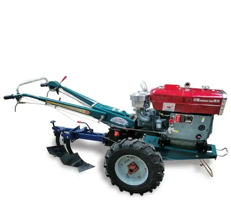 Wholesale 2 Wheel Small Farm Hand Tractor 15HP Two Wheel Farm Walking ...