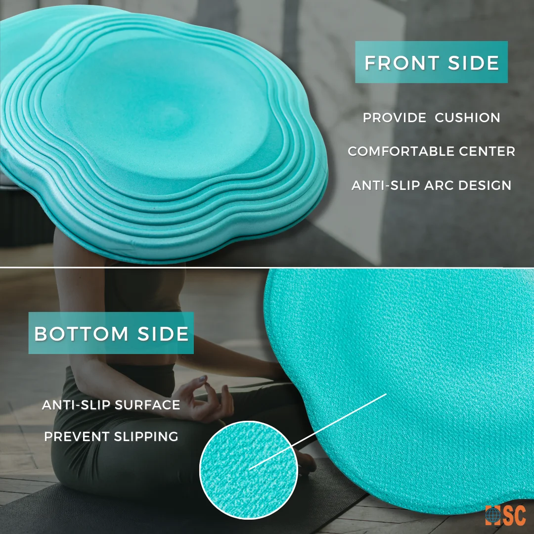 Light Yoga Knee Pad - Buy Yoga Knee Pad Eva Foam Anti Slip Comfortable ...