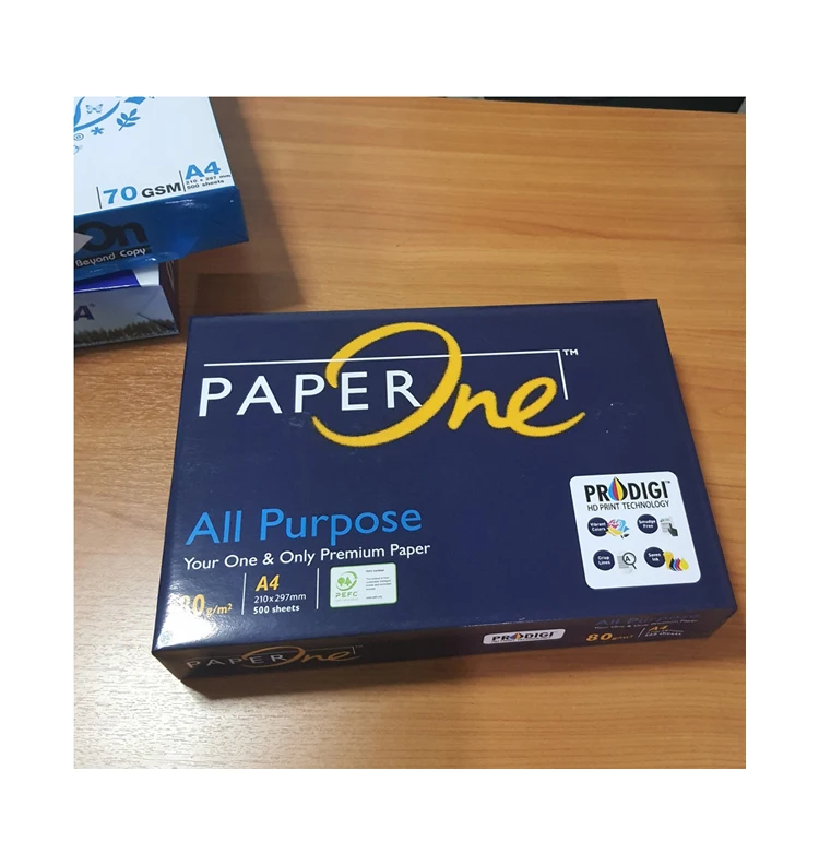 Superior Quality A4 Size Copy Paper for Printing and Writing with ...