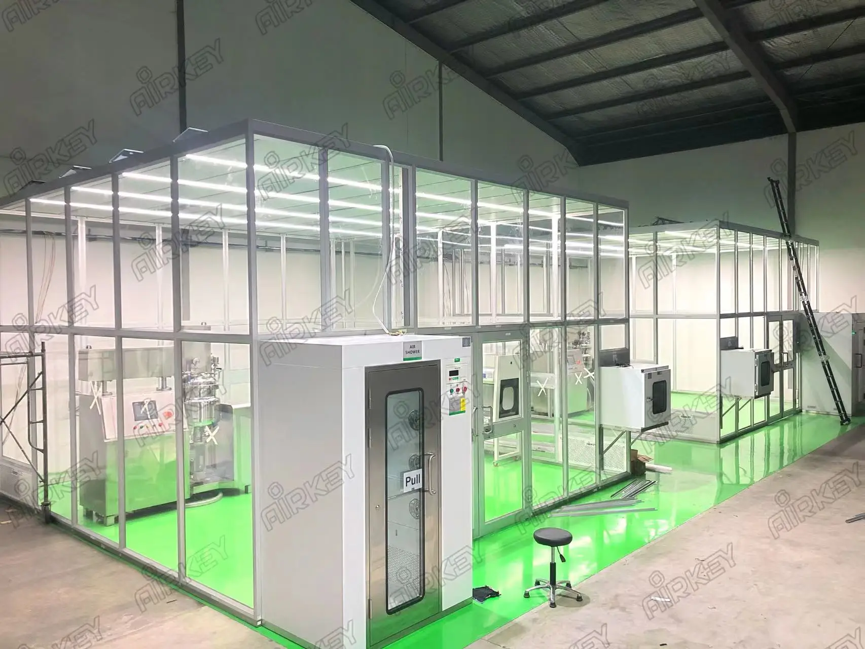 Portable Modular Cleanroom with HEPA Filtration Temperature Controlled ...