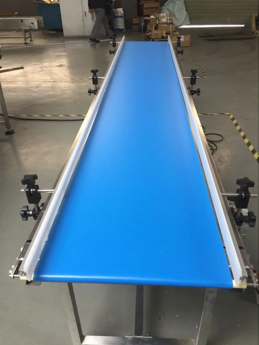 High Quality Belt Conveyor India Factory Motorized Food-grade Cooling ...