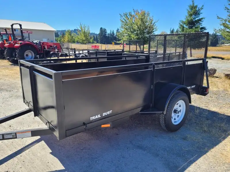 3 Axles Tractor Mini Trailer Farm Iron Full Trailer 25-30 Ton Farm ...