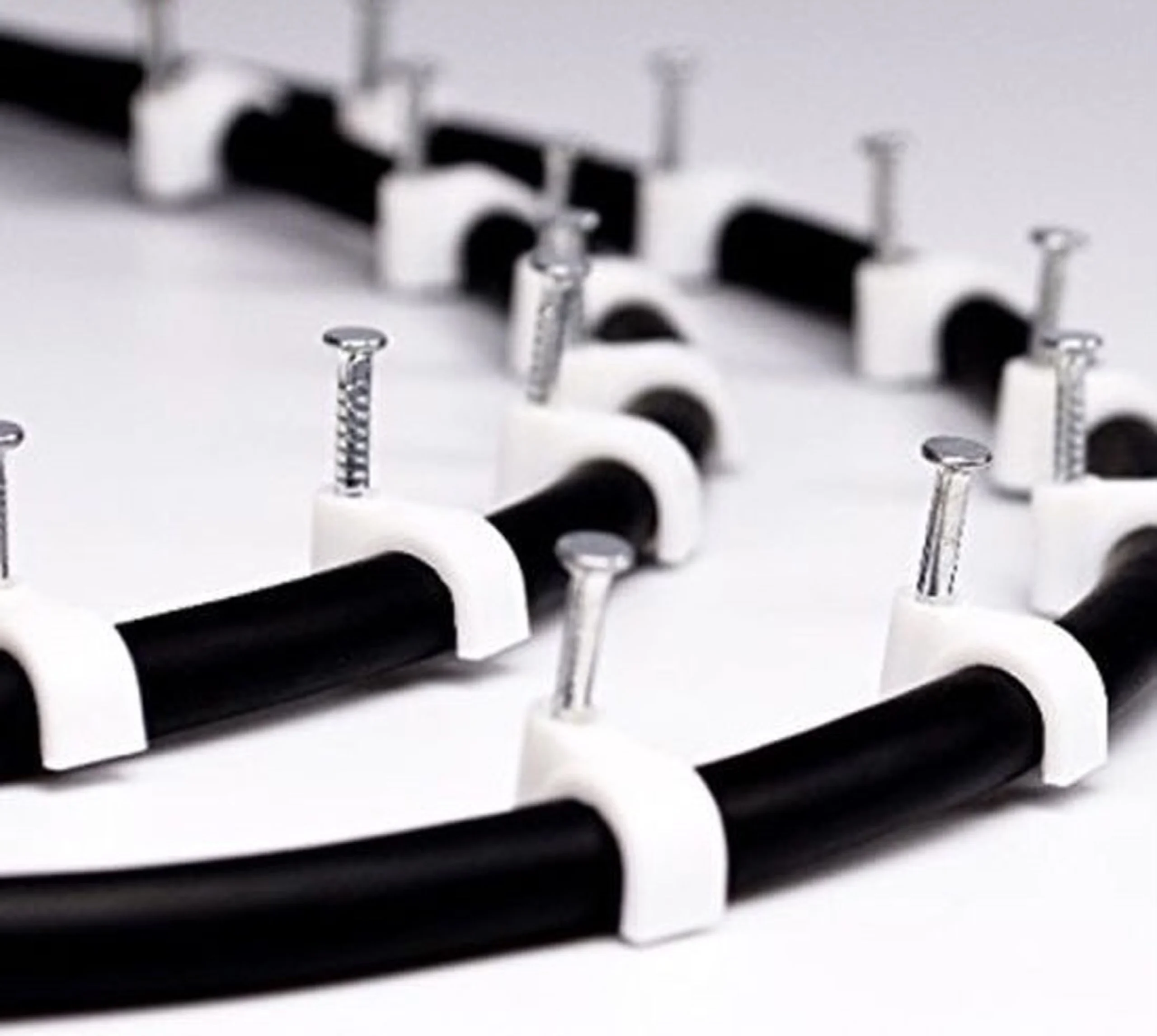 Full Size Plastic Cable Clips High Quality Hot Selling Custom Color Oem ...