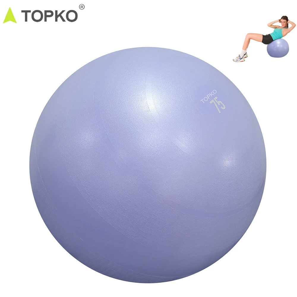 TOPKO PVC Exercise Ball - 55cm Yoga Ball for Fitness