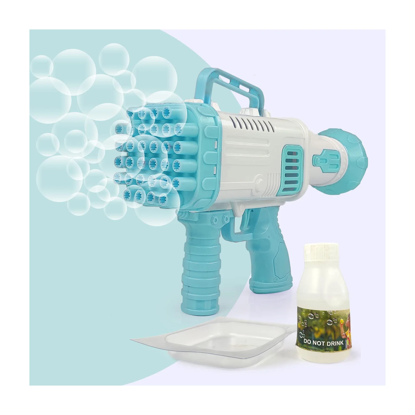 Light up Blower Machine Toys Bubbles Wand with LED Flashing Lights and ...