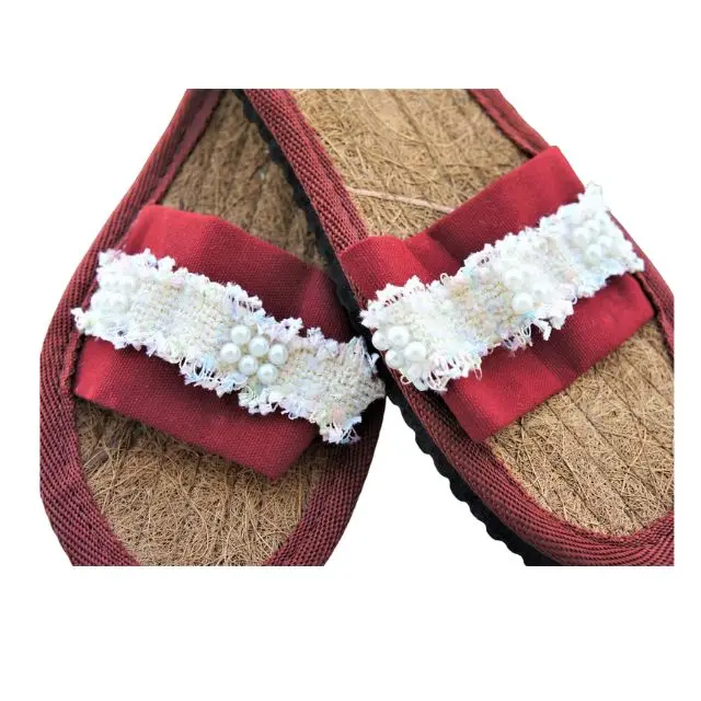 100 % Thick Coconut Fiber Coir Slipper Sandals Good Coir Fiber ...