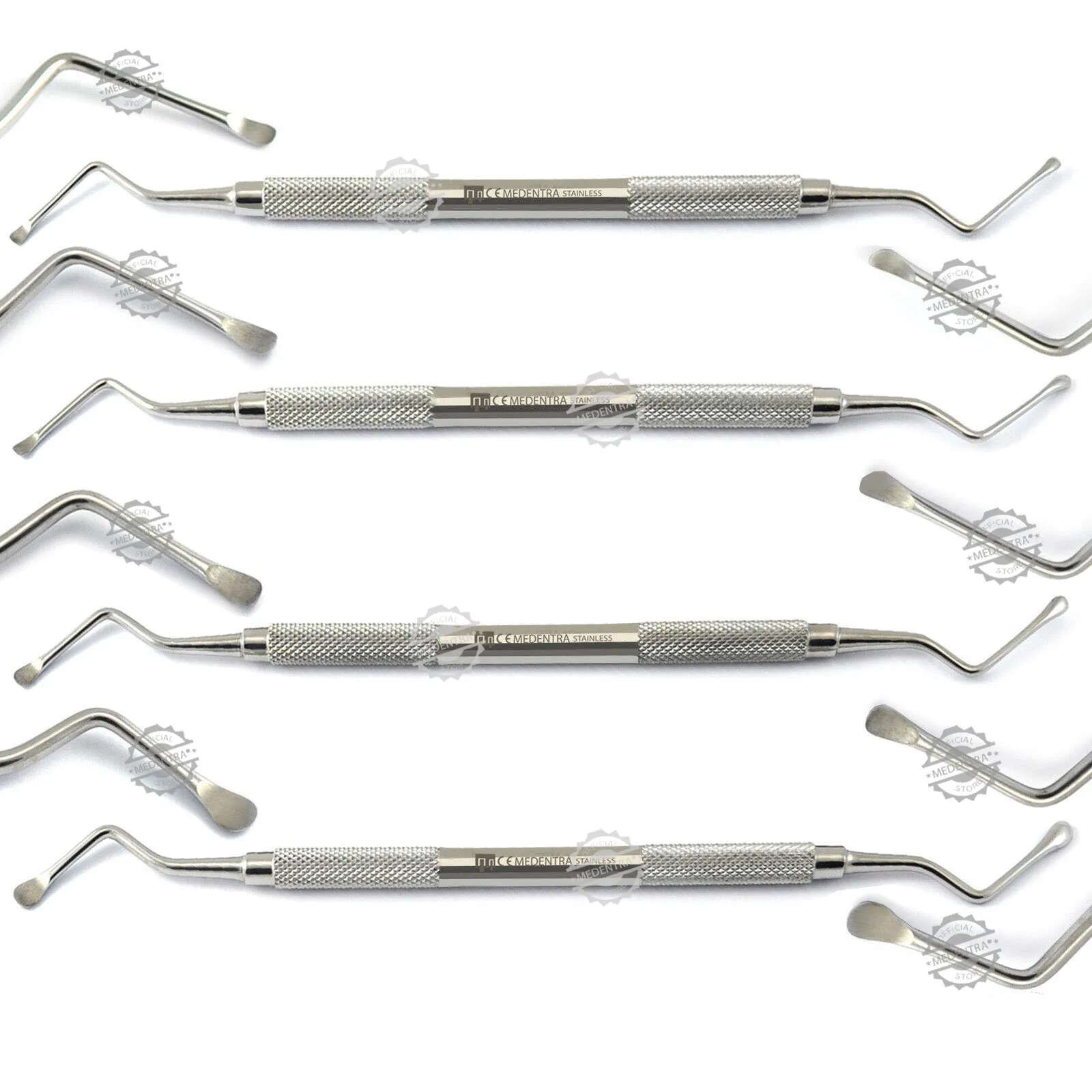 Dental Lucas Bone Curettes Root Canal Cavity Preparation Periodontal ...