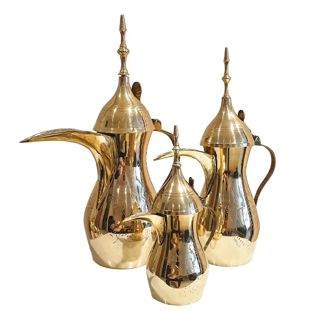 Luxury Hotel Restaurant Catering Serving Pots Arabic Tea Pot Kettle Set ...