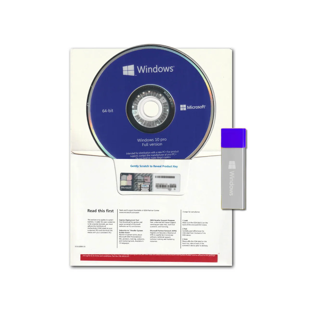 Ms Windows 10 Professional Oem 64 Bit Genuine Dvd . - Buy Ms Win 10 Pro ...