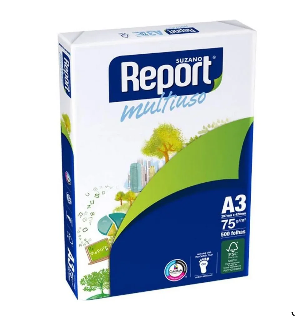 Report A3 Paper For Office Equipment,A3 Format 75g Containers Of A4 And A3 75g/m Paper Copier ...