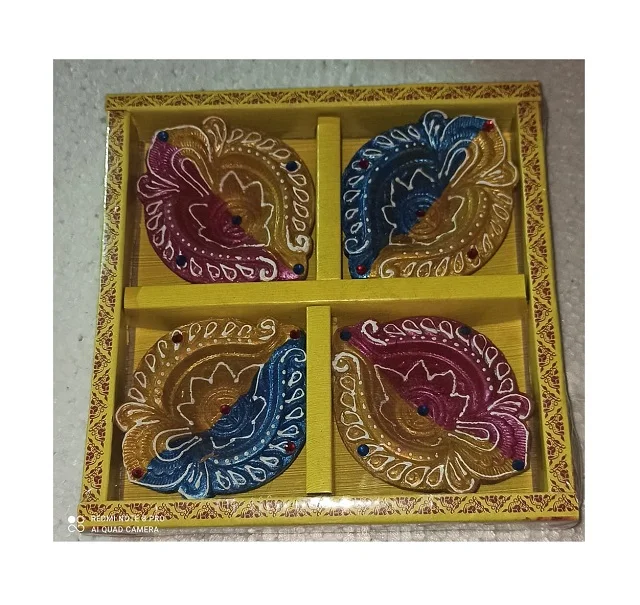 Awesome Round Shape Clay Diya Used For Home Lighting Decoration Clay ...