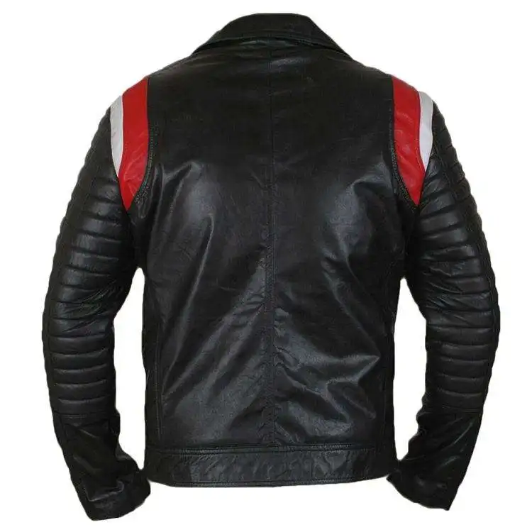 Men's Winter Plain Dyed Gents Genuine Leather Jacket Top Quality ...
