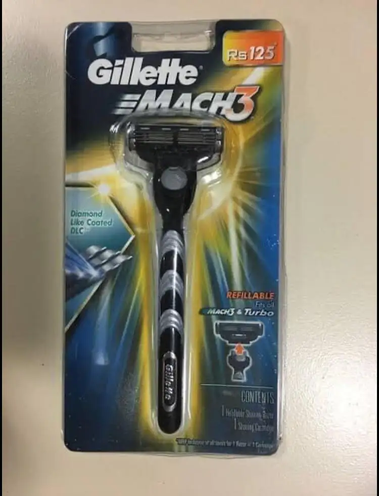 Gillette Fusion 5 And Mach 3 Razors Effective Before After Shaving Tool ...