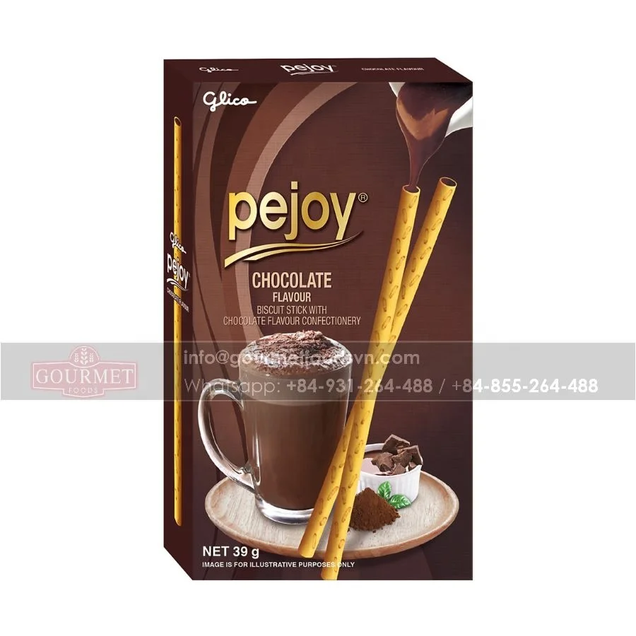 Pejoy Chocolate Biscuit Sticks 39g/ Chocolate Stick Biscuit - Buy ...