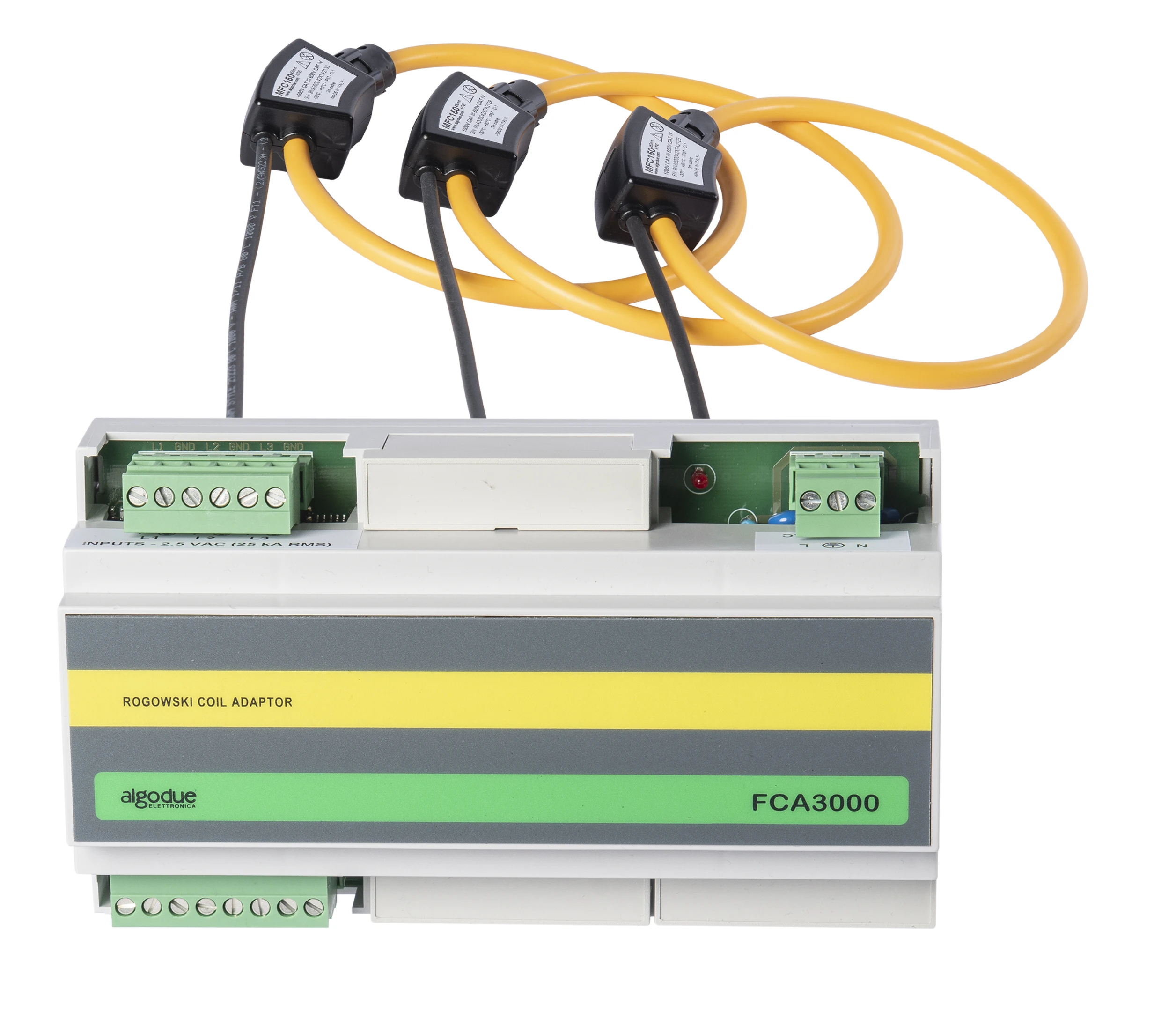 Rogowski Coil Made in Italy - Precision Three Phase Transducer